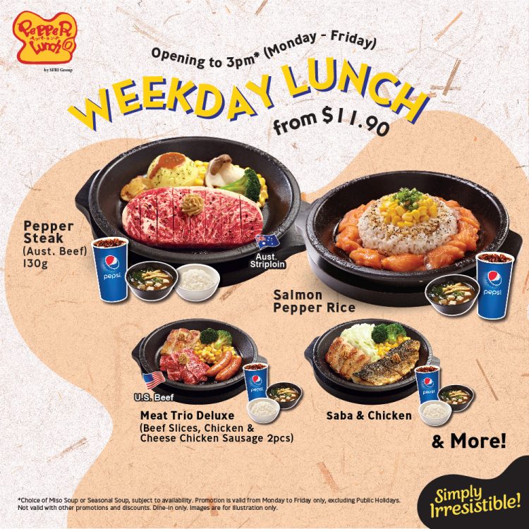 Pepper Lunch | What's New