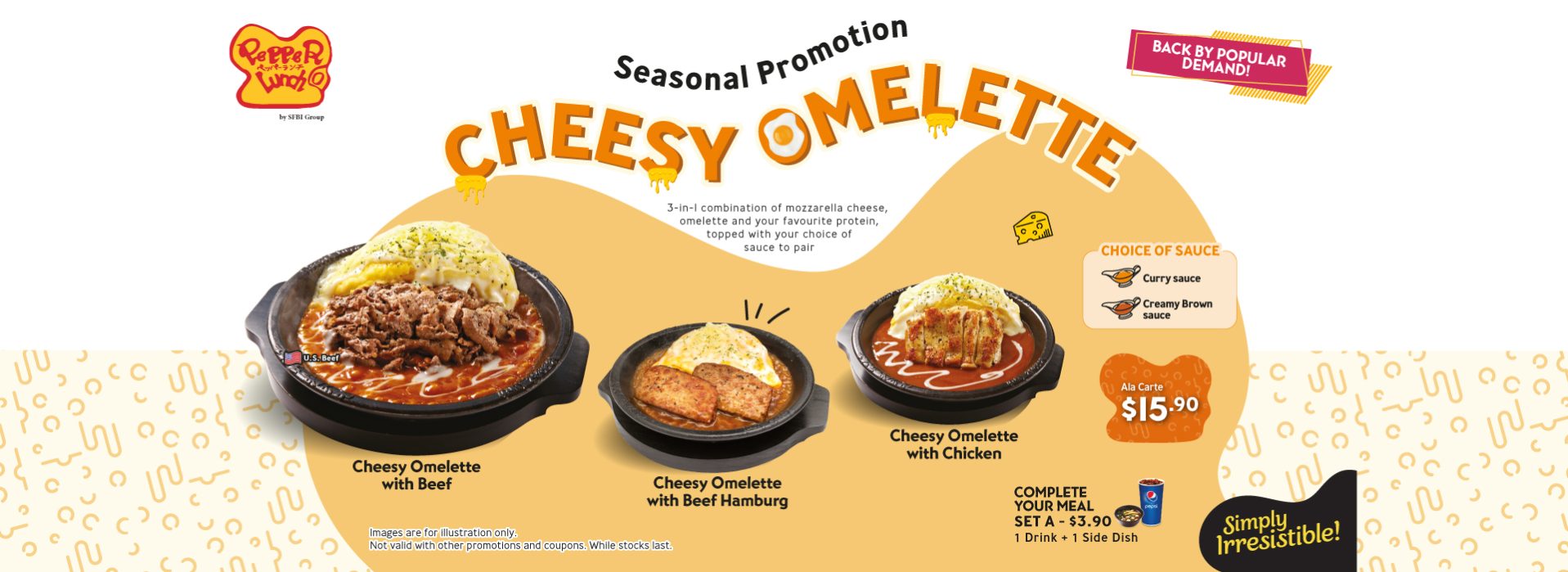 Pepper Lunch | What's New