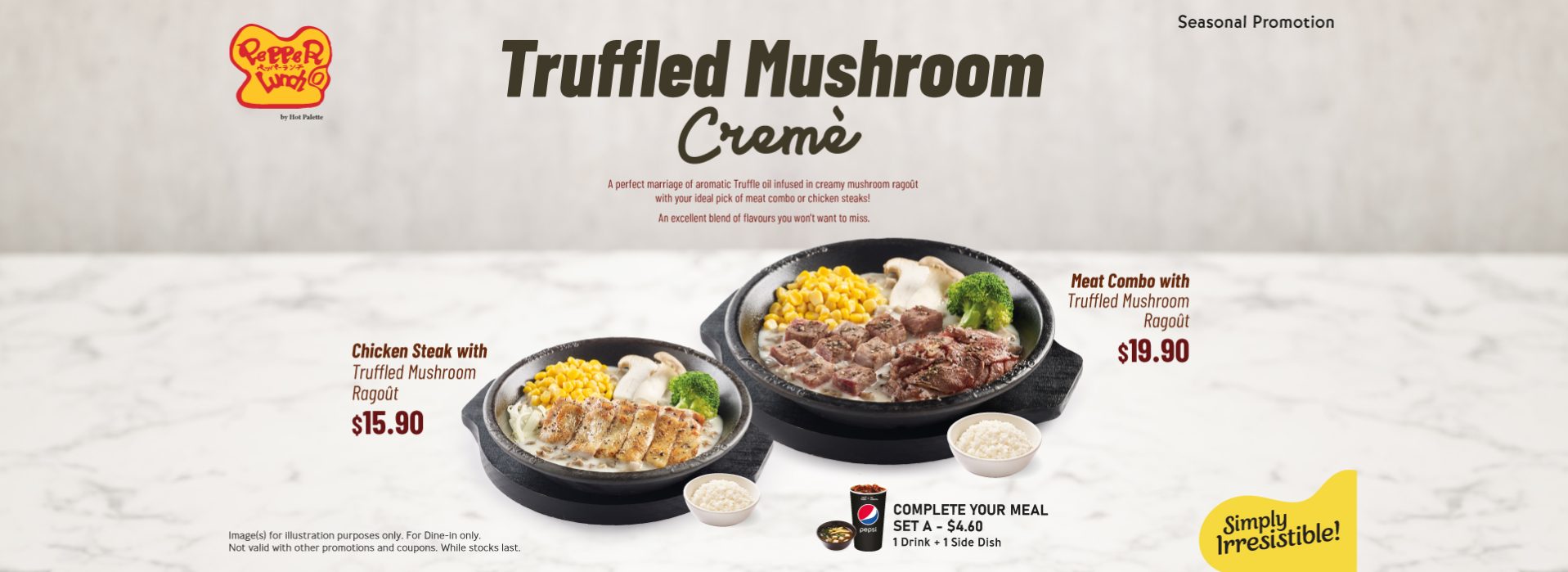 What's New at Pepper Lunch Promo