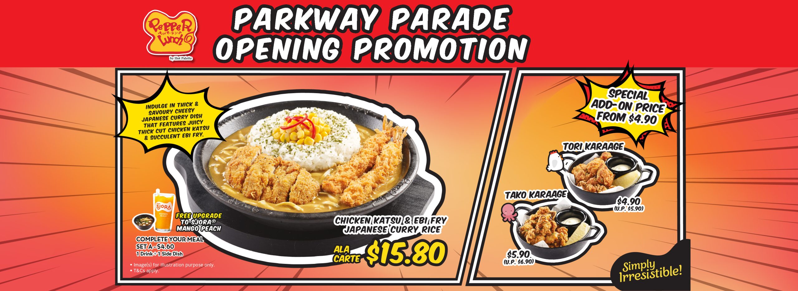 What's New at Pepper Lunch Promo