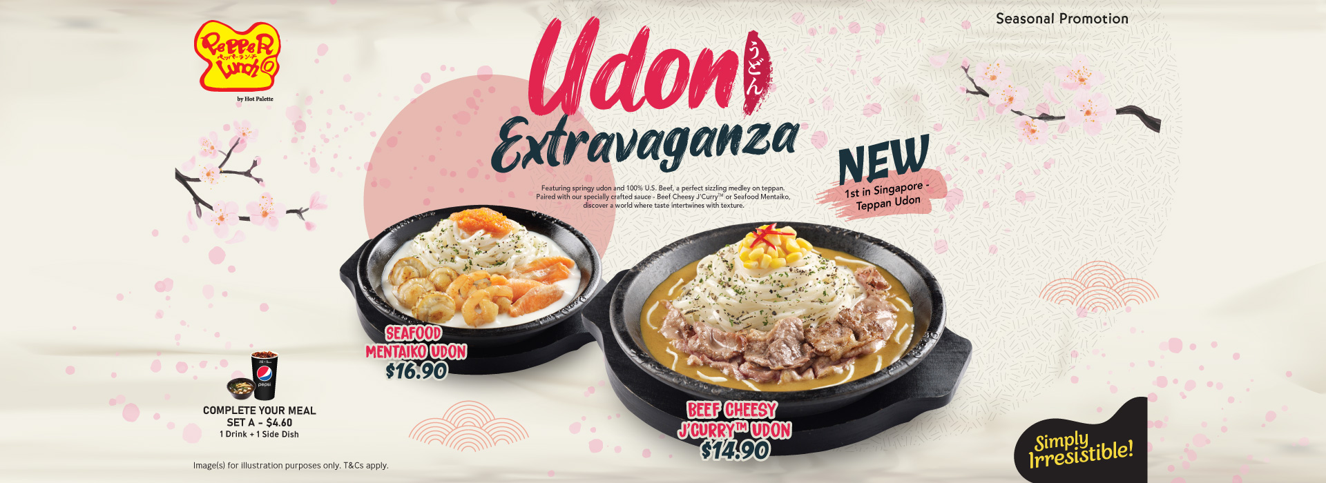 What's New at Pepper Lunch Promo