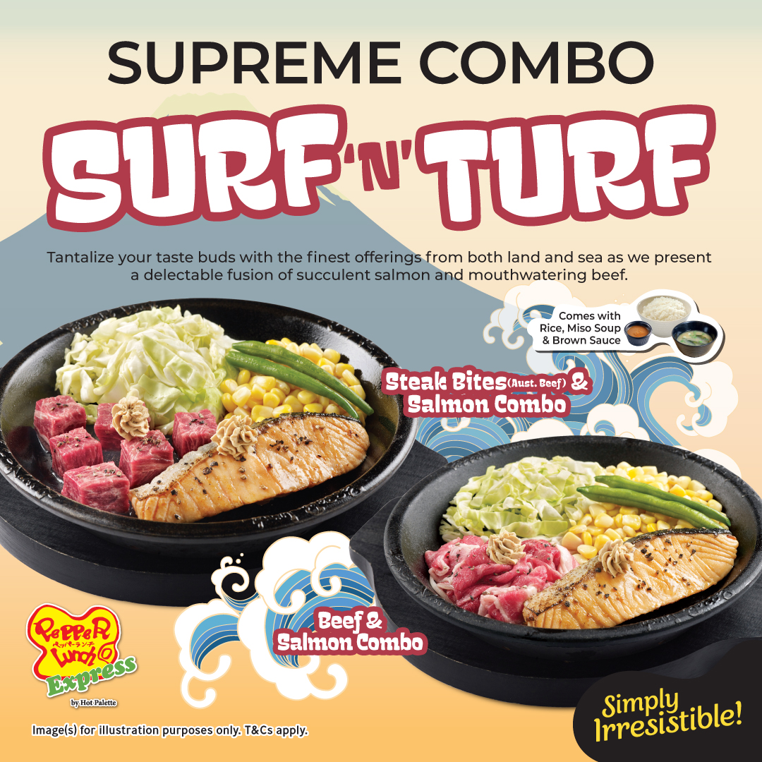 What's New at Pepper Lunch Promo