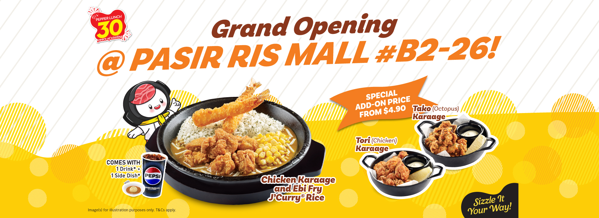 What's New at Pepper Lunch Promo