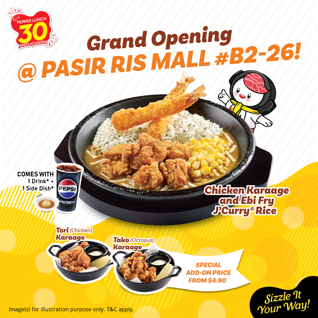 What's New at Pepper Lunch Promo