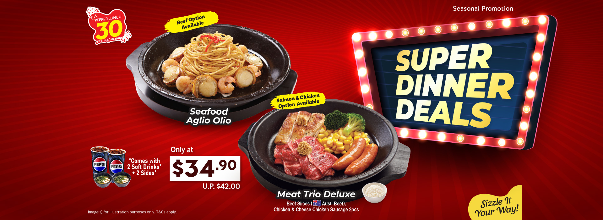 What's New at Pepper Lunch Promo
