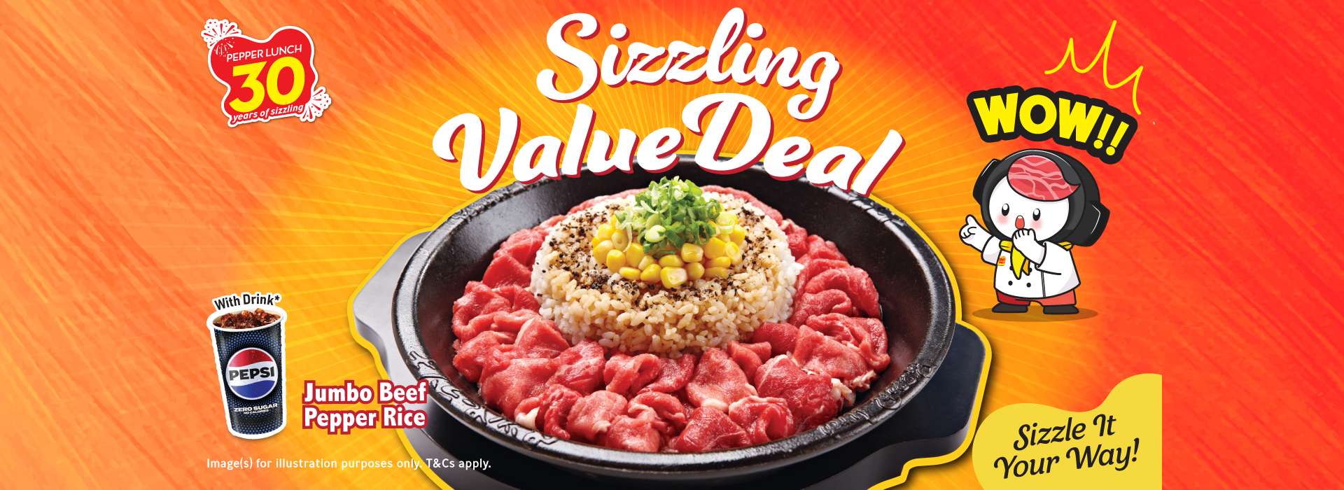 What's New at Pepper Lunch Promo