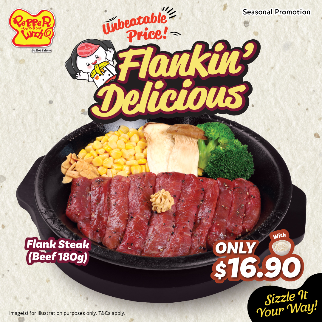 What's New at Pepper Lunch Promo